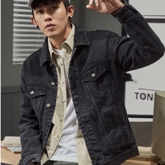 Other | Tang Lion 221 Spring New Denim Jacket Male Korean | Poshmark
